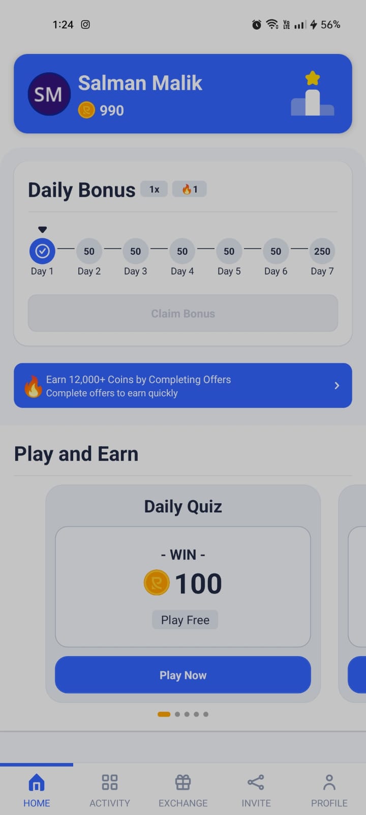Reward Studio: Earning App With Admin Panel (Android + iOS) by JazbaStudio